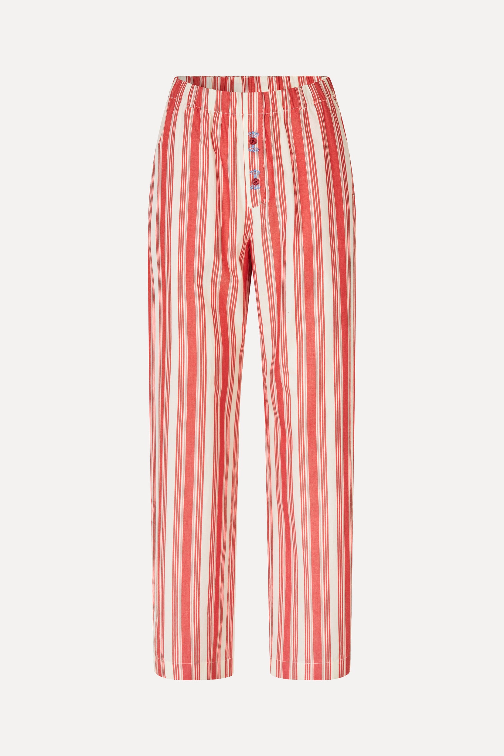 Gathered Boxer Pants - Scarlet Trot - Stine Goya UK