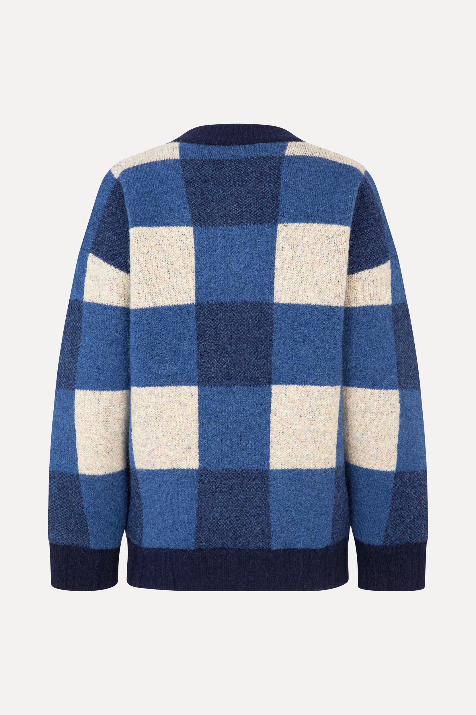 Gingham Check Bomber - Blue Gingham Check - Stine Goya UK
