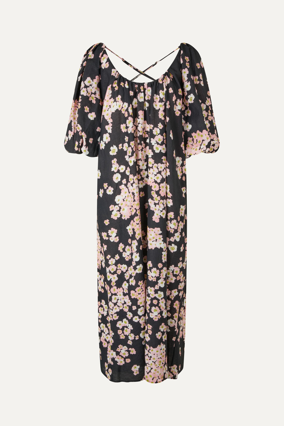 SGTeresa Dress - Pink Ditzy Flowers - Stine Goya UK