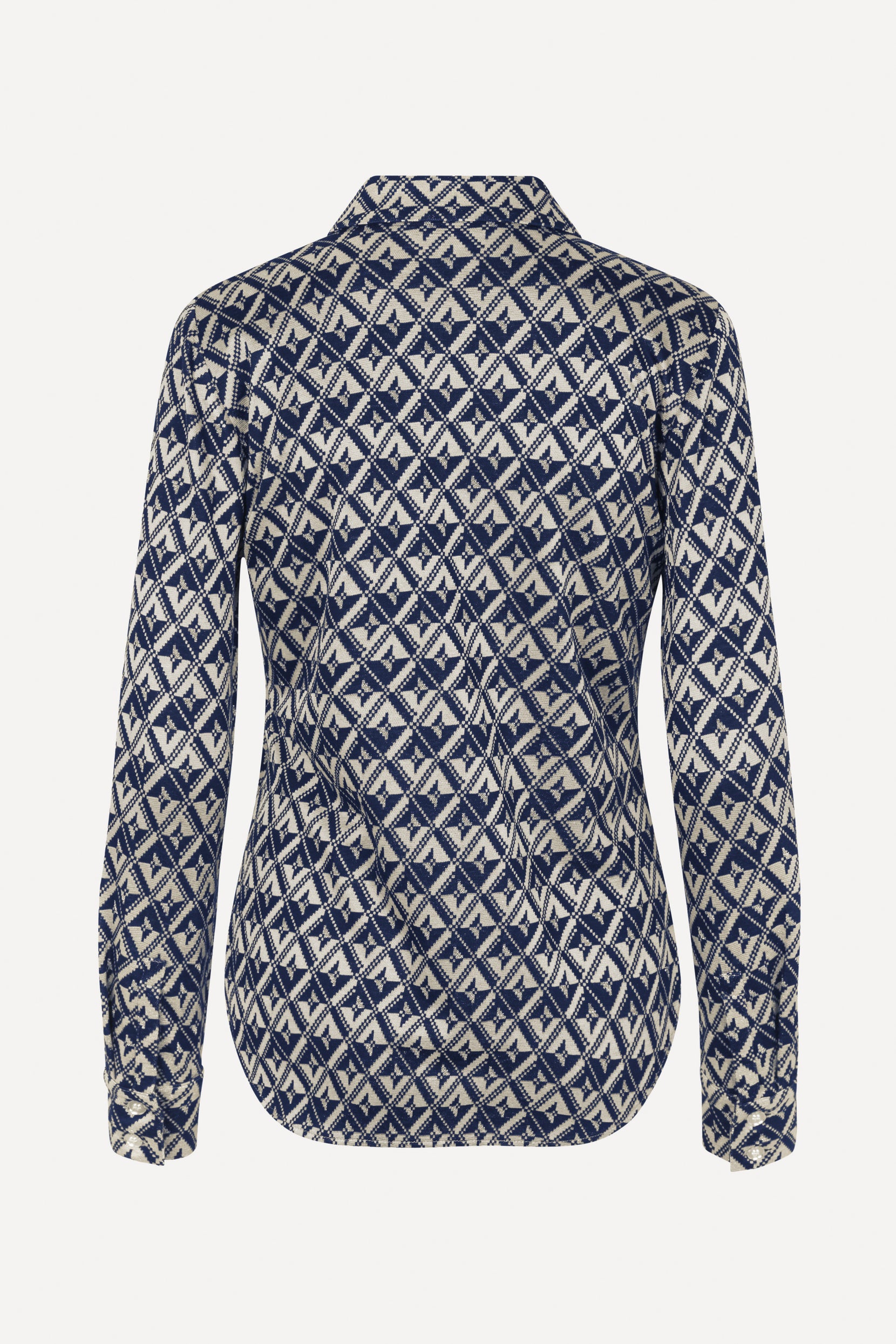 Sabina Shirt - Pixelated Rhombus - Stine Goya UK