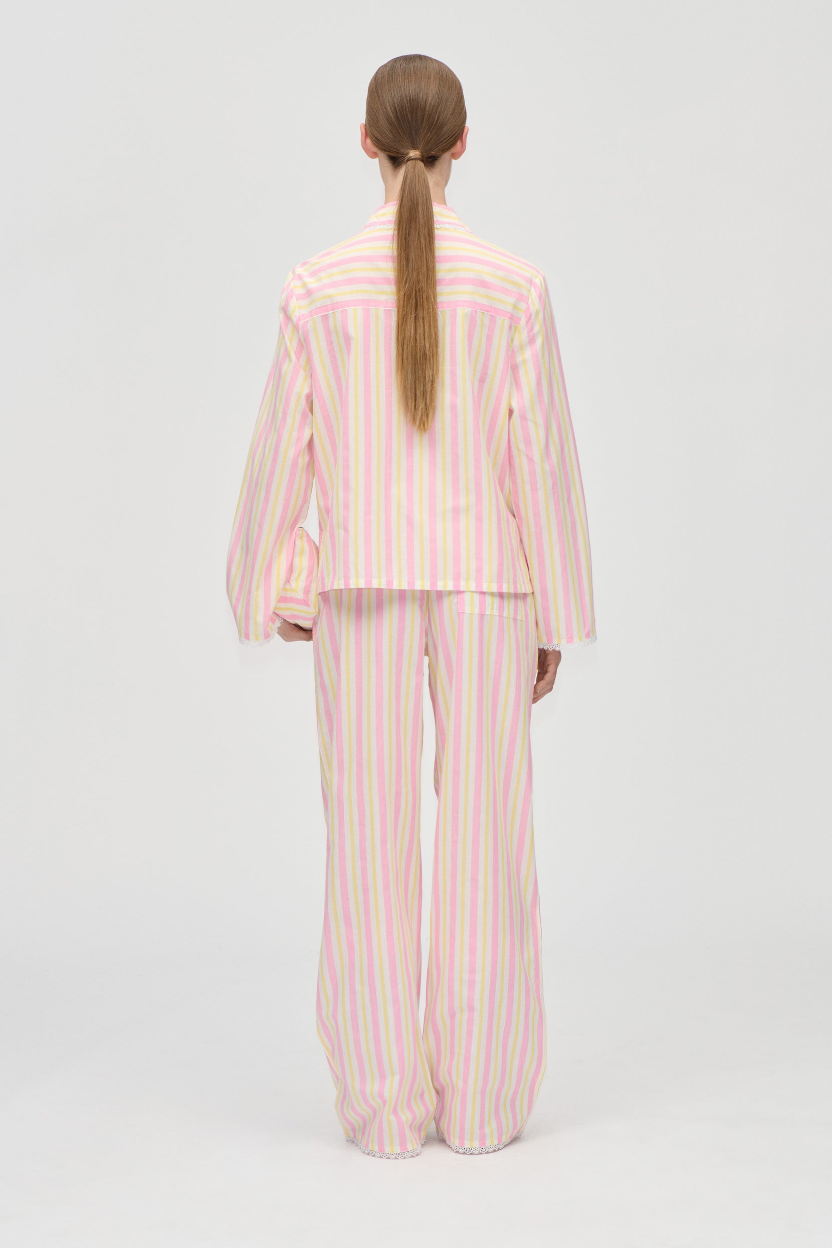 Striped Pyjamas - Lemon & Rose Stripes - Stine Goya UK