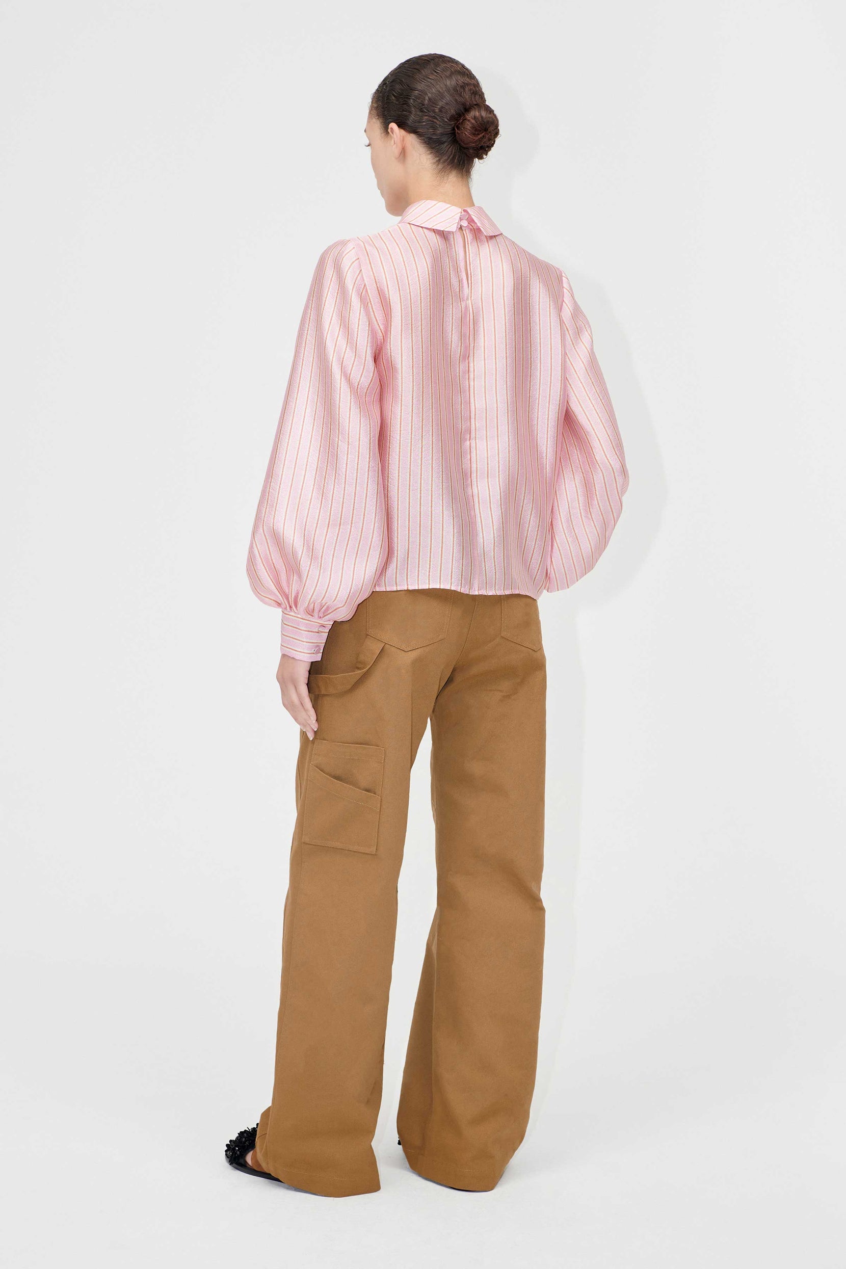 Utility Workwear Pants - Wild Flower Beads - Stine Goya UK