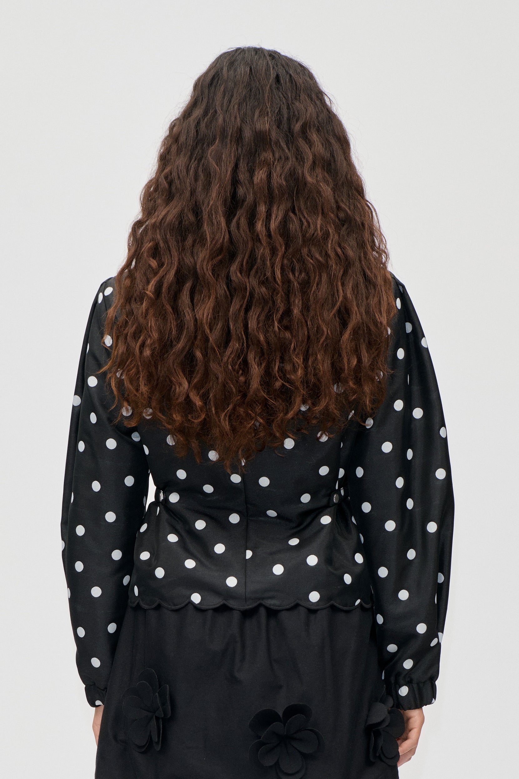 Voluminous Sleeve Jacket - Quilted Dots - Stine Goya UK